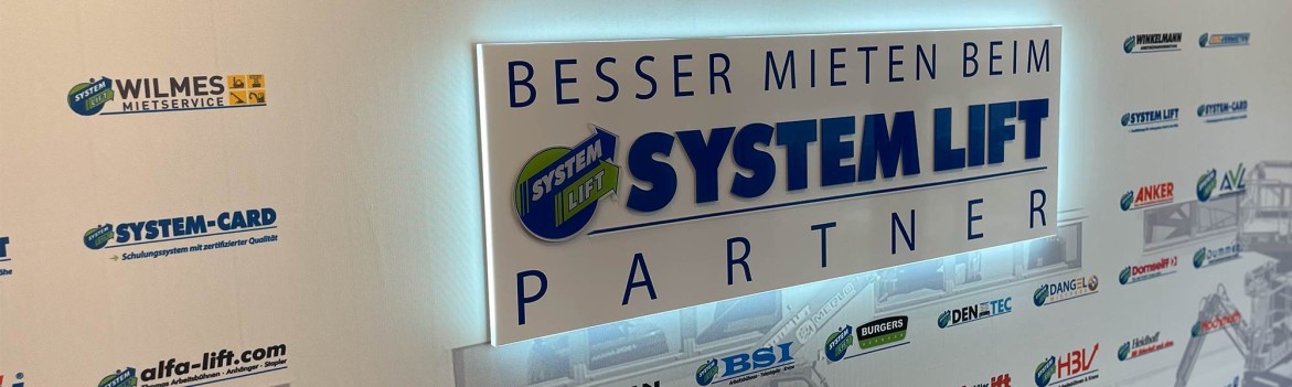 Arbeitsbühne mieten beim Marktführer 🥇 SYSTEM LIFT